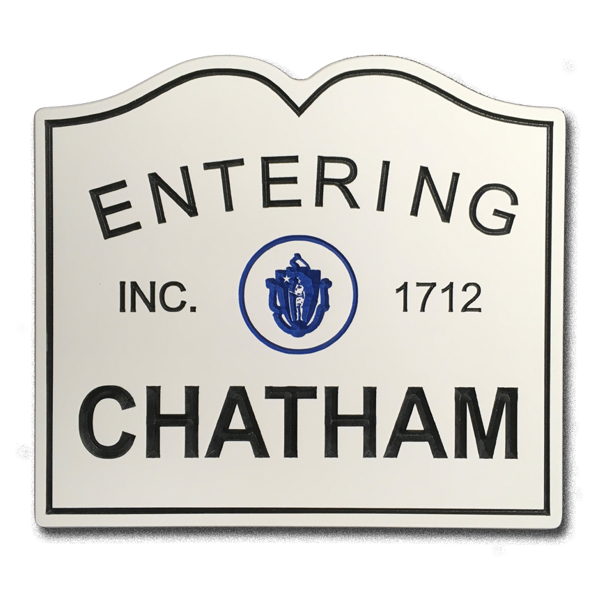 Massachusetts Entering Town Signs | Chatham Wind and Time
